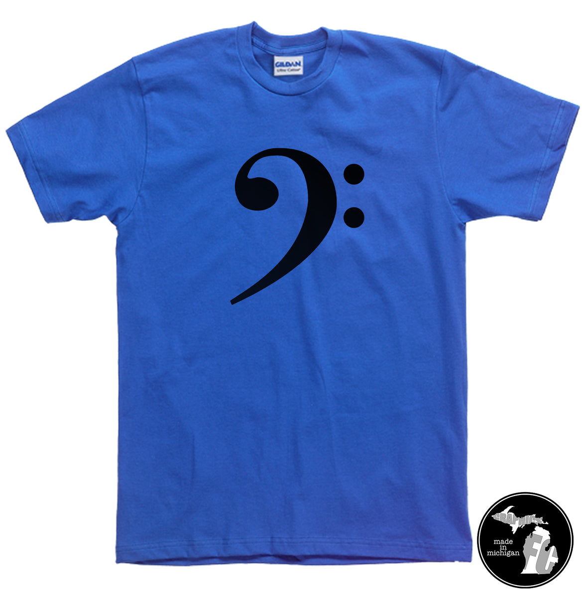 Bass Clef Music Symbol T-Shirt – Furniture City Graphics